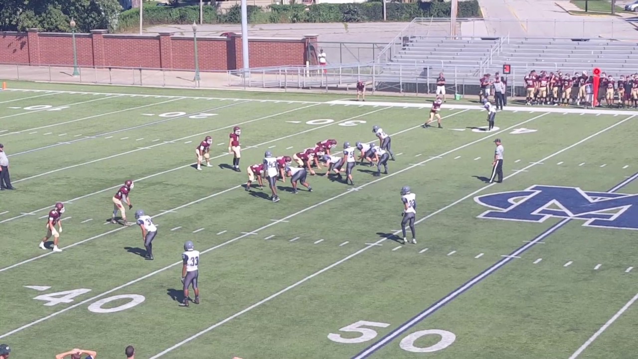 Cory Boren TD vs Michigan City JV Football - YouTube