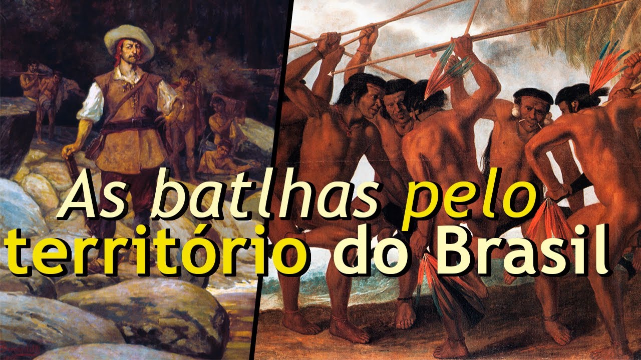Os bandeirantes e as GRANDES VIAGENS DE EXPLORAÇÃO (as batalhas pelo ...