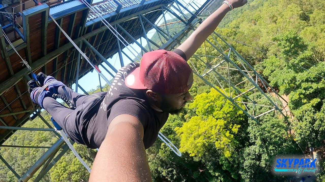First Time Bungee Jumping | Cairns,Queensland, Australia - YouTube