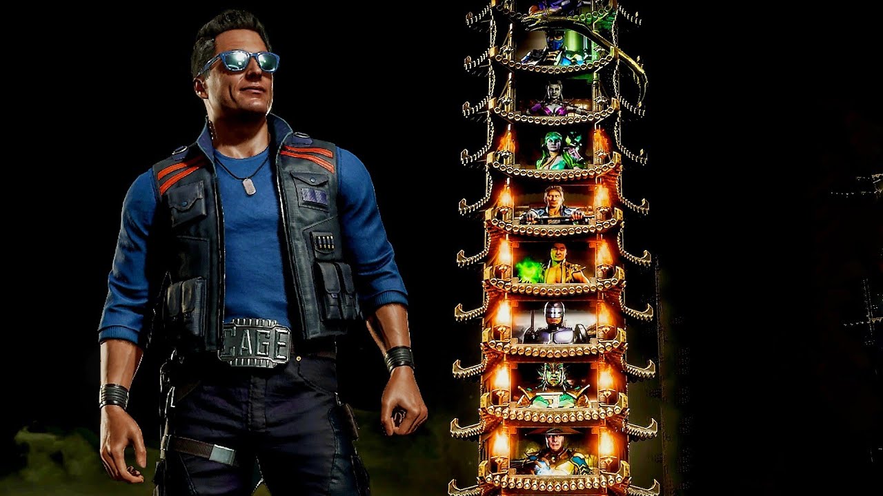 Champion Klassic Tower Johnny Cage | Very Hard | Mortal Kombat 11 - No ...