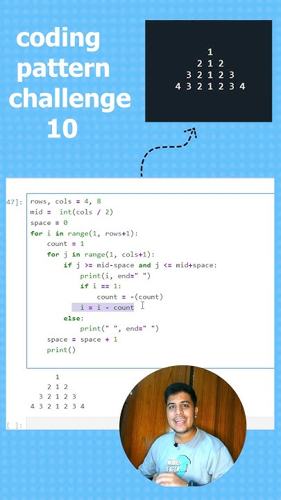 Coding Pattern Challenge 10 Pythonprogramming Coding Codingchallenge