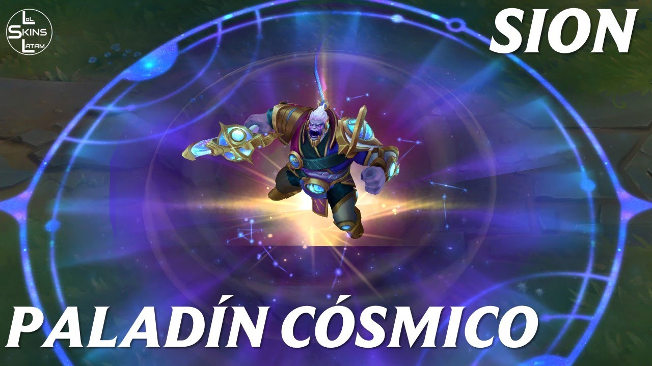 Sion Paladín Cósmico | League of Legends - YouTube