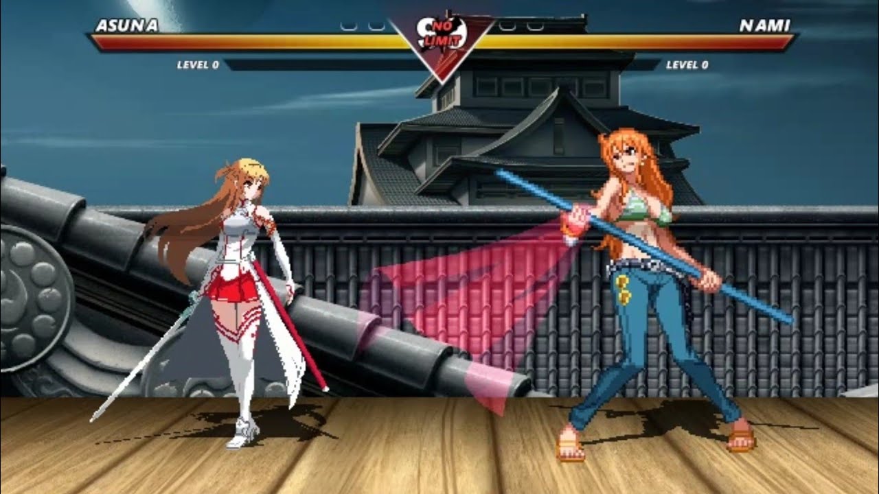 ASUNA VS NAMI - VERY INCREDIBLY EXCITING FIGHT ! - YouTube