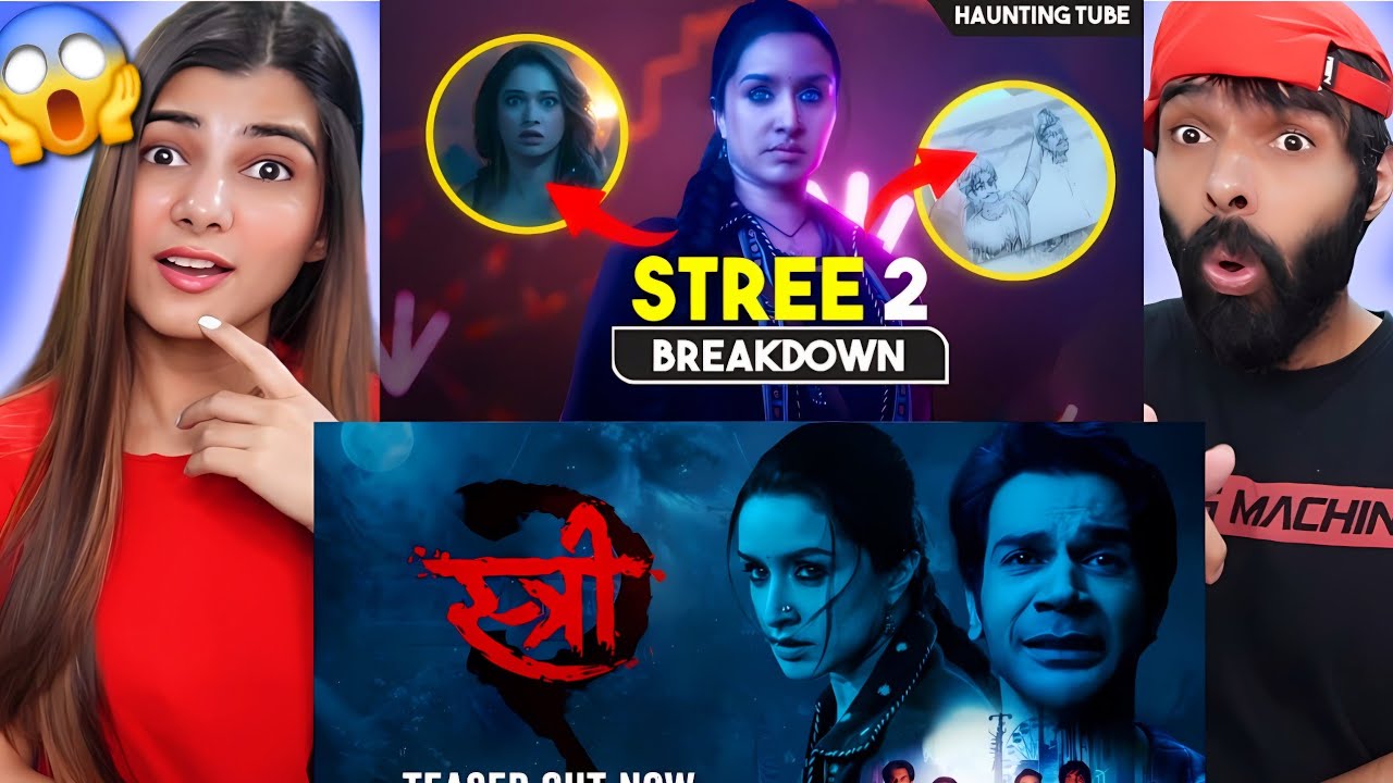 Stree 2 has SAR KATA BHOOT - Stree 2 Teaser Breakdown | Haunting Tube - YouTube