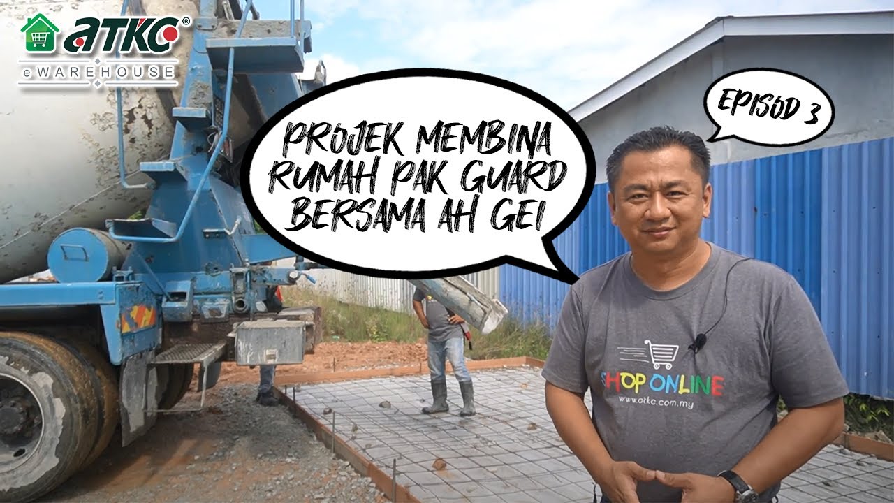 Episod 3 | Projek Membina Rumah "Pak Guard" Menggunakan Barangan Kedai ...