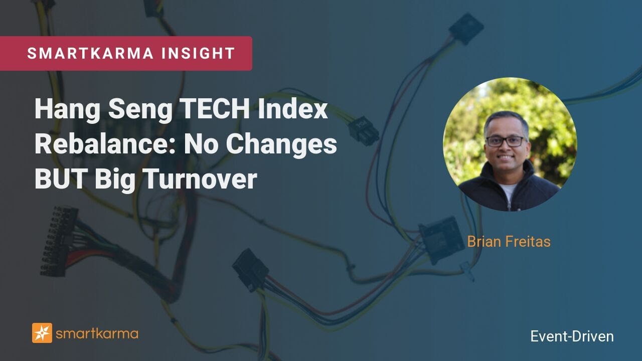 Hang Seng TECH Index Rebalance: No Changes BUT Big Turnover - YouTube