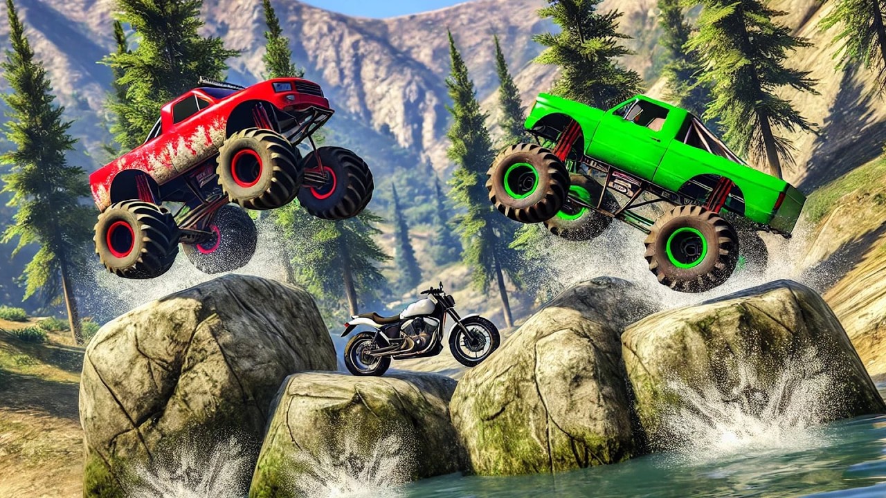 CURSE cu MASINI si MOTOCICLETE pe CELE MAI GRELE TRASEE de OFF-ROAD ...