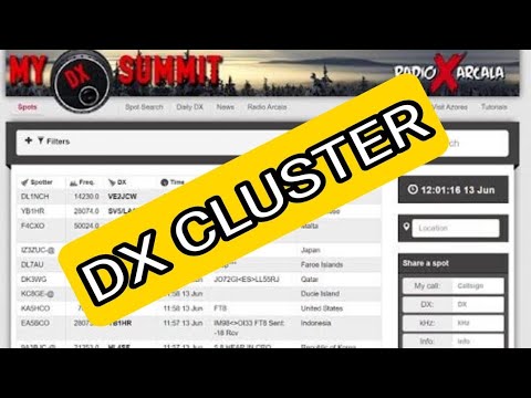 MY-DX SUMMIT , DX CLUSTER INFO - LIVE - YouTube