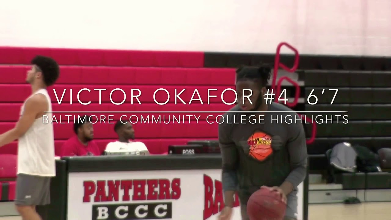 Victor Okafor BCCC Highlights - YouTube
