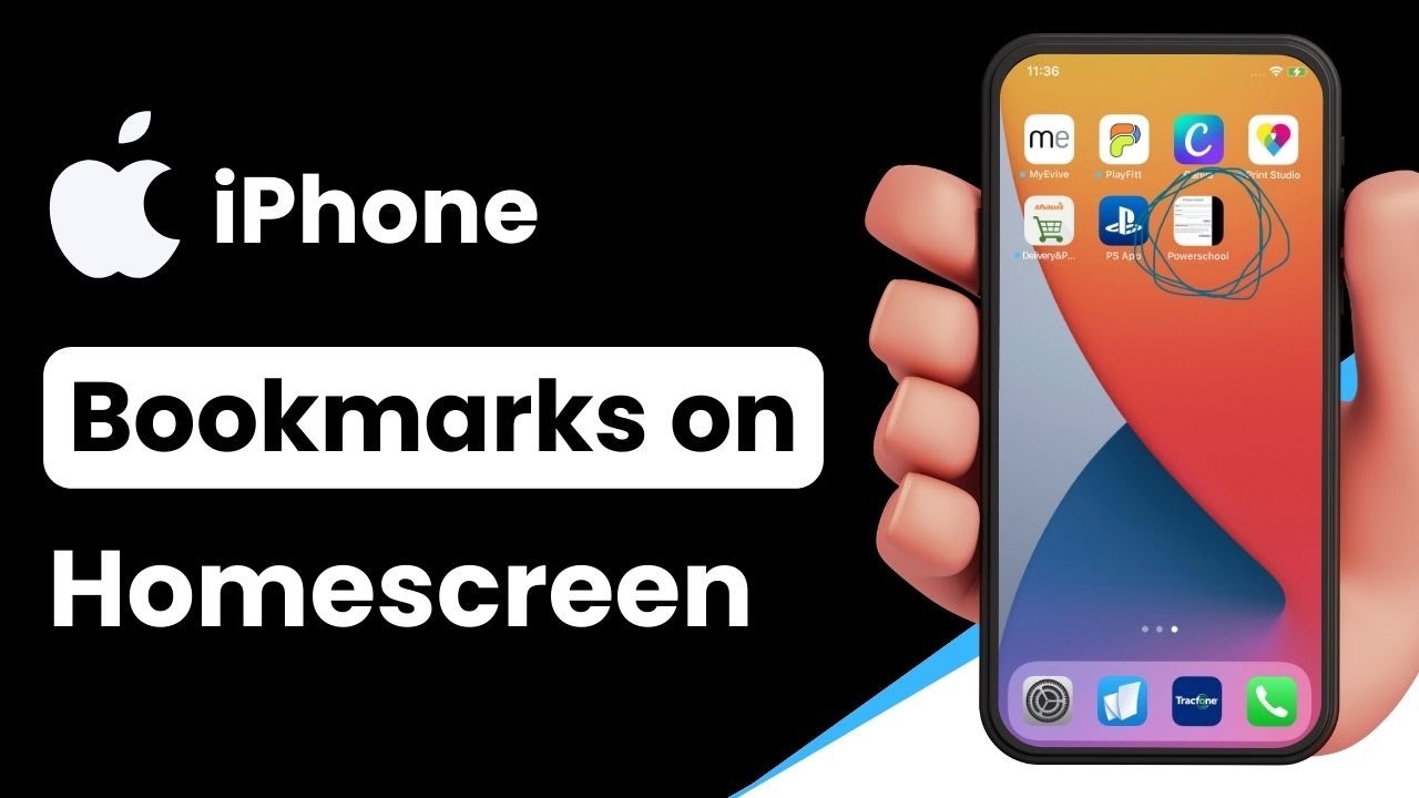 iPhone Bookmarks on Home Screen ! - YouTube