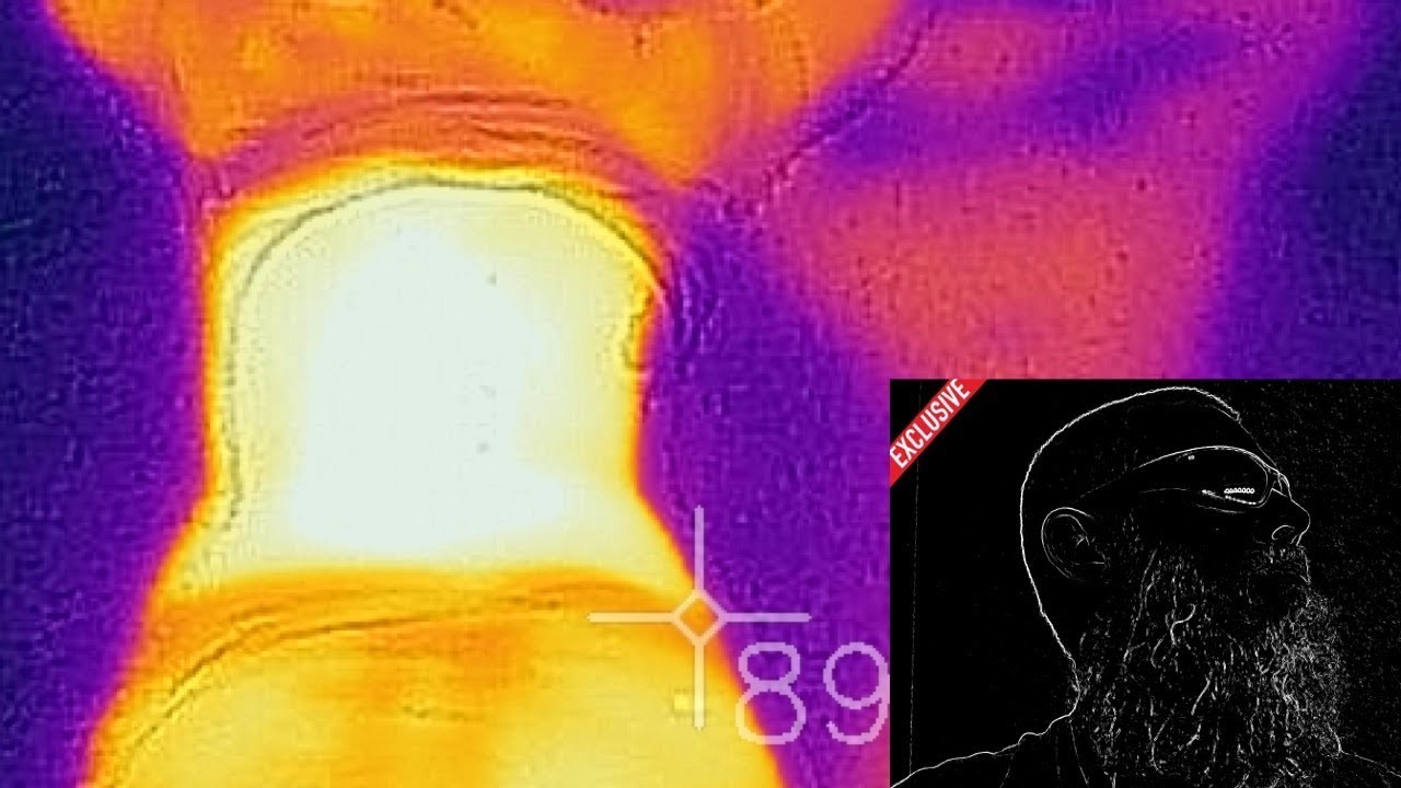 FLIR ghost of beautiful girl - YouTube