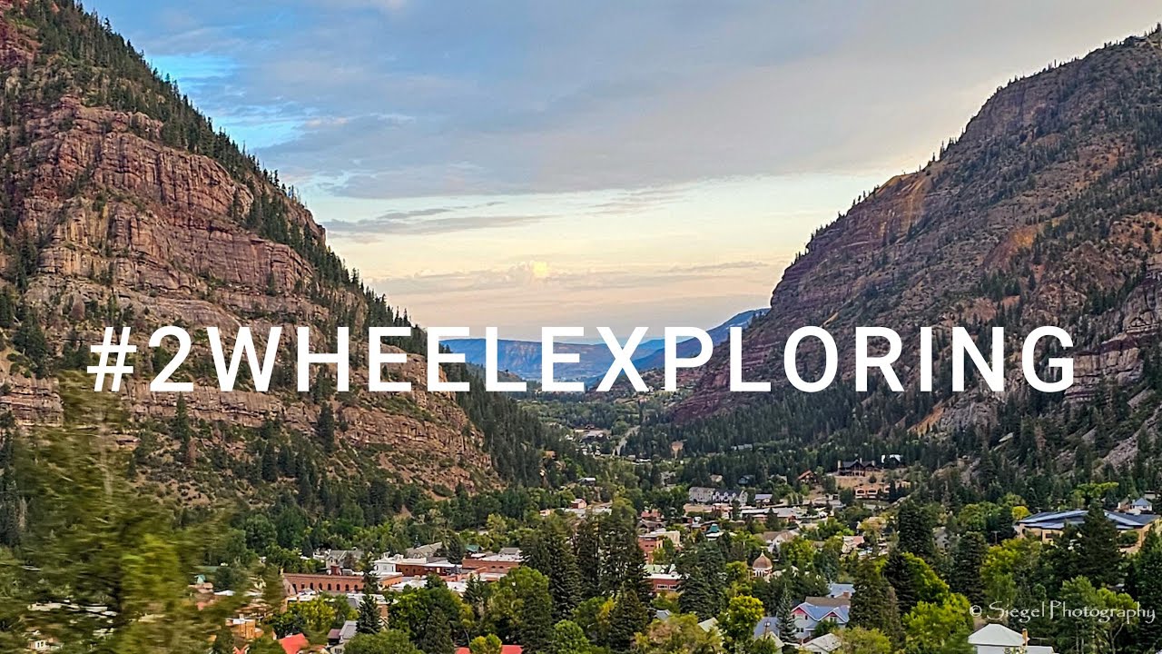 Two wheel exploring the backroads of Colorado and Utah - YouTube