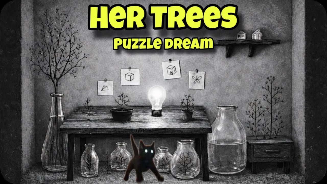 THIS GAME IS A SOFT BRAIN TEASER - HER TREES : PUZZLE DREAM Demo - YouTube