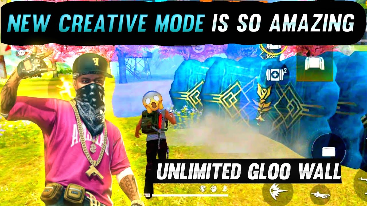 😱🔥 UNLIMITED GLOO WALL FREE FREE || NEW CREATIVE MODE IS SO AMAZING 👍🔥 ...