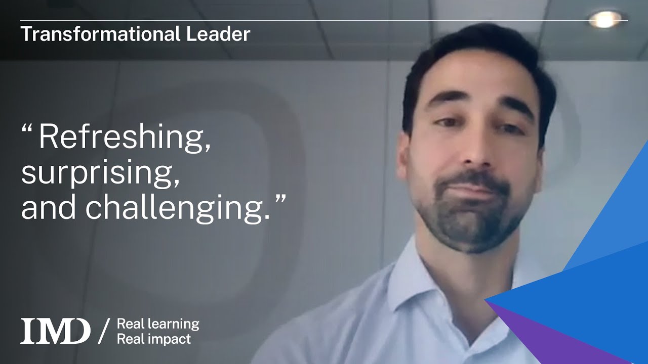 IMD's Transformational Leader: "Refreshing, surprising and challenging ...