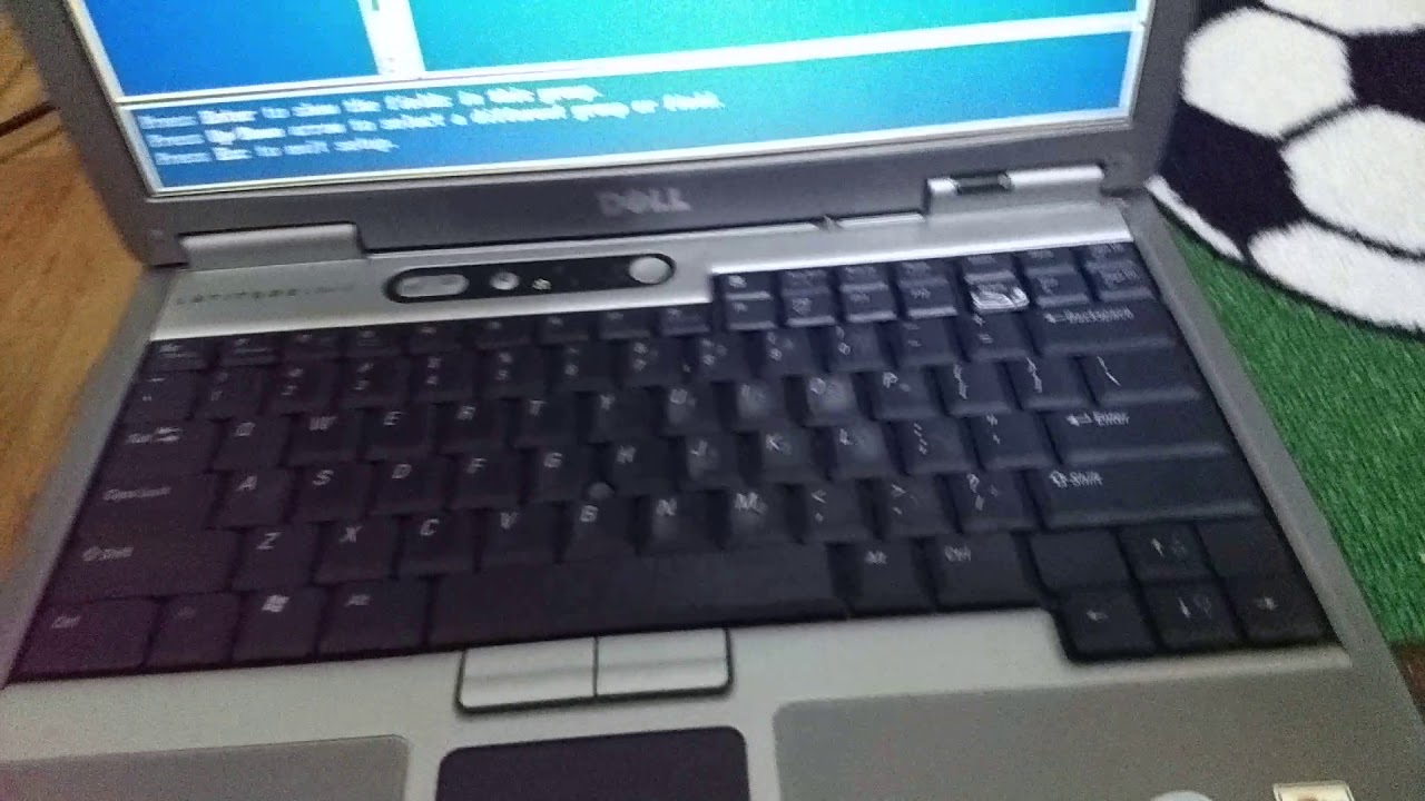 The Dell latitude D610 - YouTube