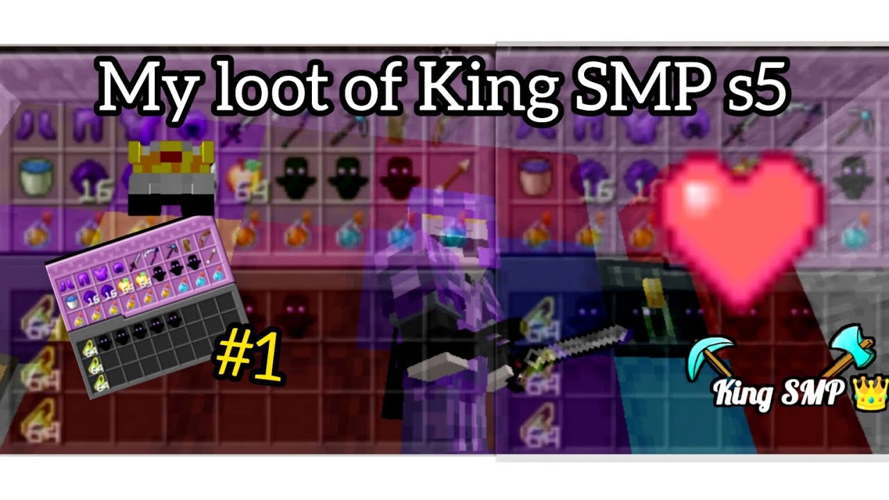 My op Loot of Minecraft King SMP s5 - YouTube