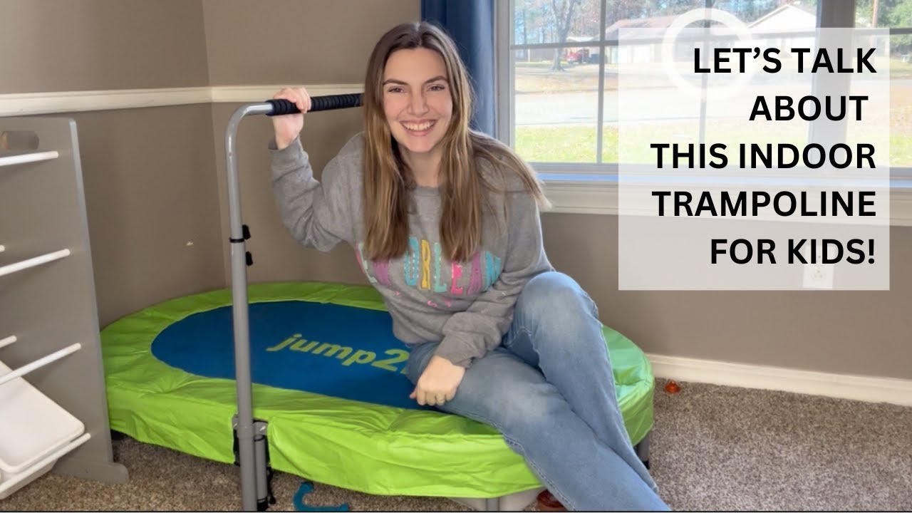 Jump into Fun | Indoor Trampoline Adventure with That ADHD Girl! - YouTube