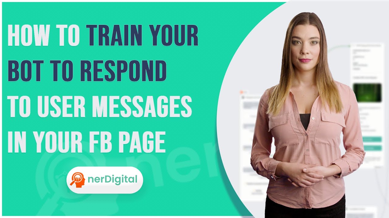 How to Train your Bot to Respond to User Messages in your FB Page in ...
