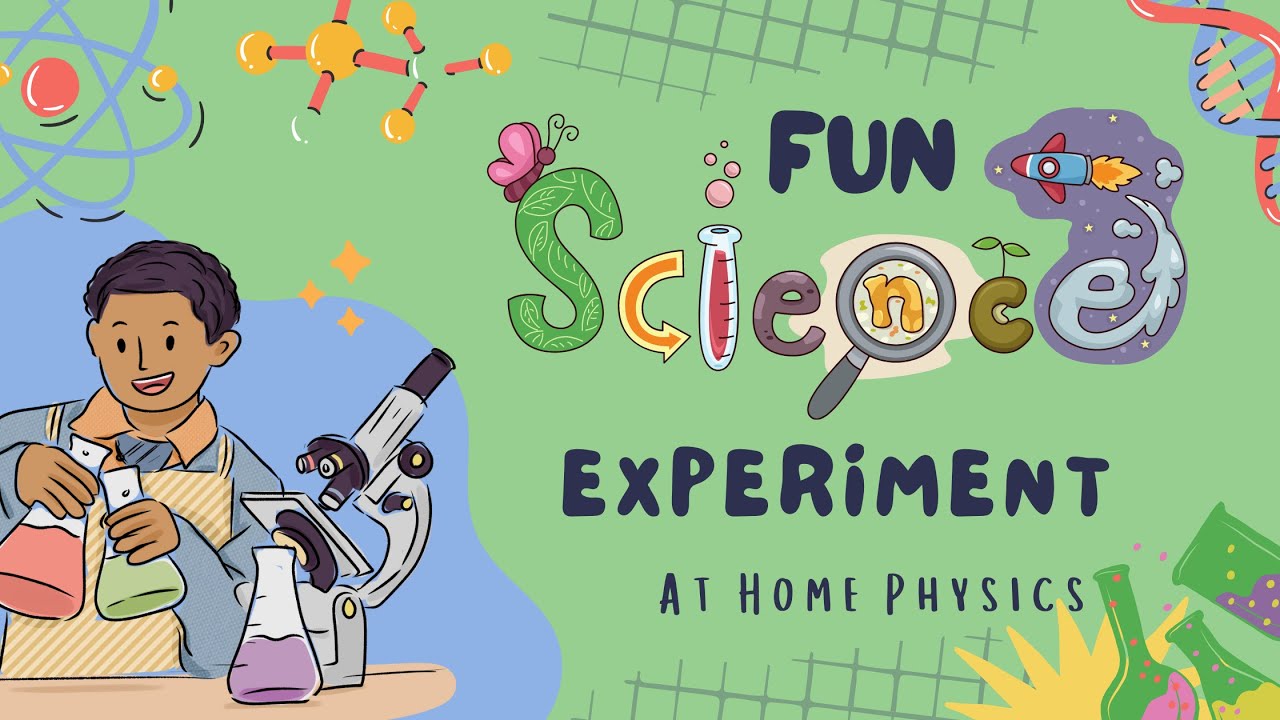 Fun At Home Science Activities – Physics for Kids - Kinetic Energy ...