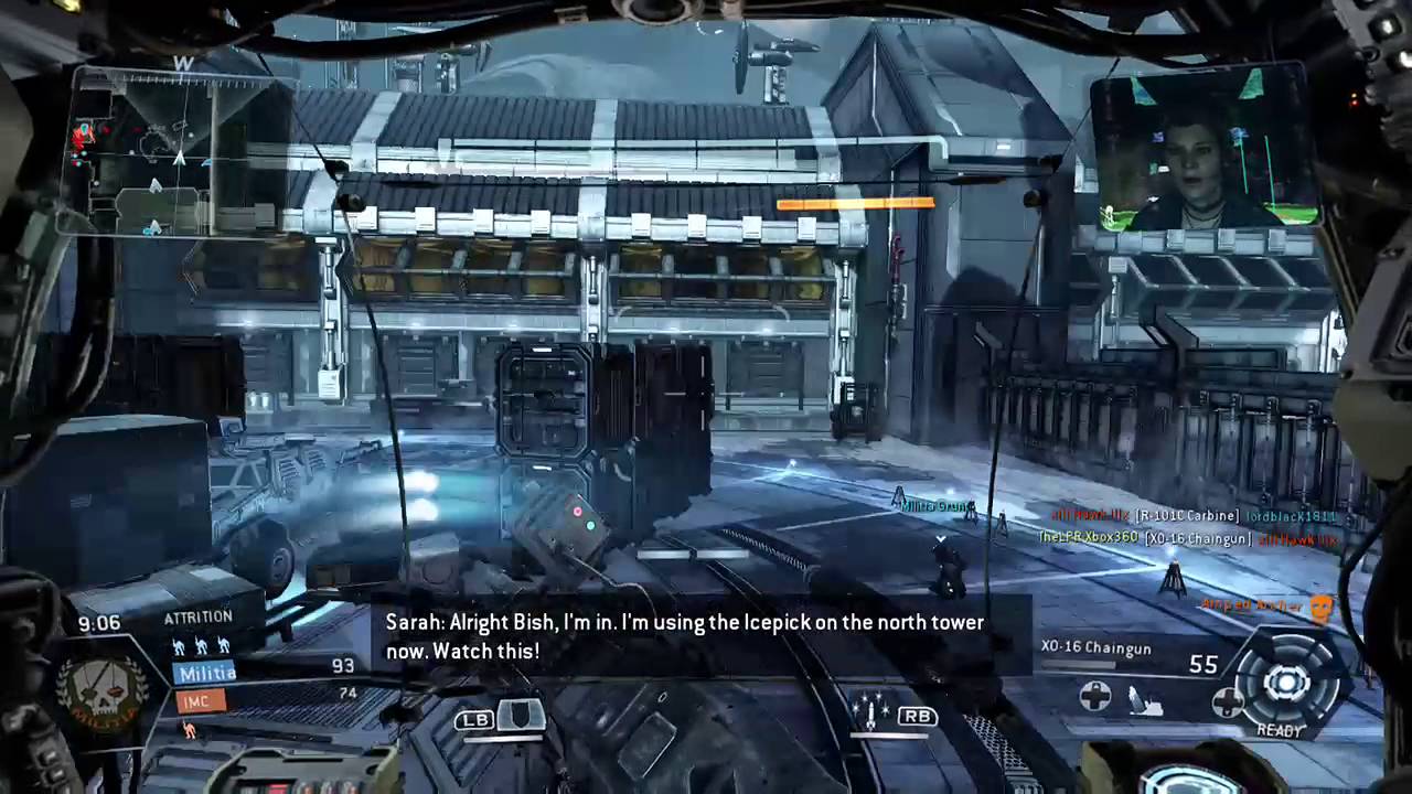 Titanfall: everyone by the turret just... dies. Plain and simple - YouTube