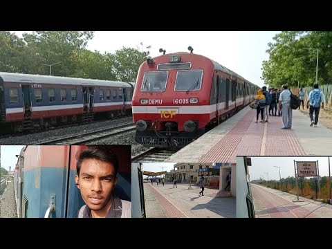 I am repeated our old journey in new local demu train between bavla to ...