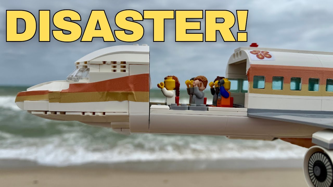 Real Life Plane Crashes Recreated in Lego - YouTube