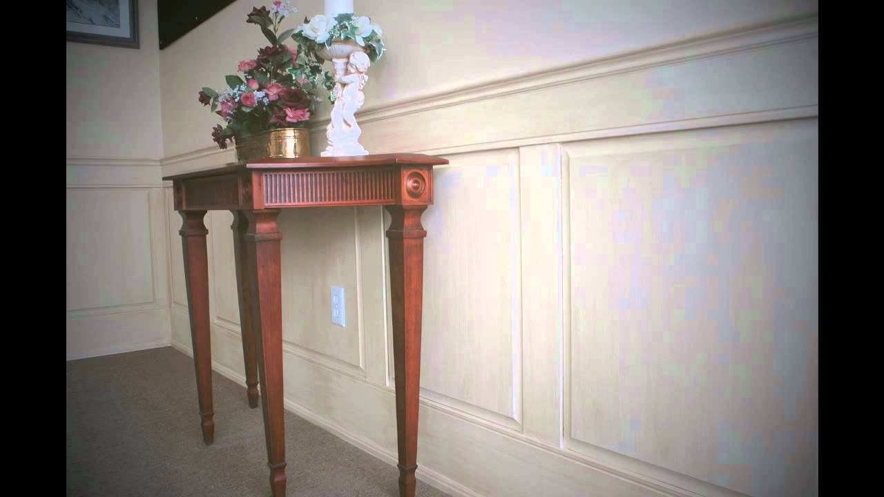 2 Wainscoting Parts List - YouTube