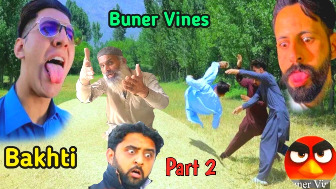 Buner Vines New Funny Video pa Zor Karona Halko Bande Kawal part 2 ...