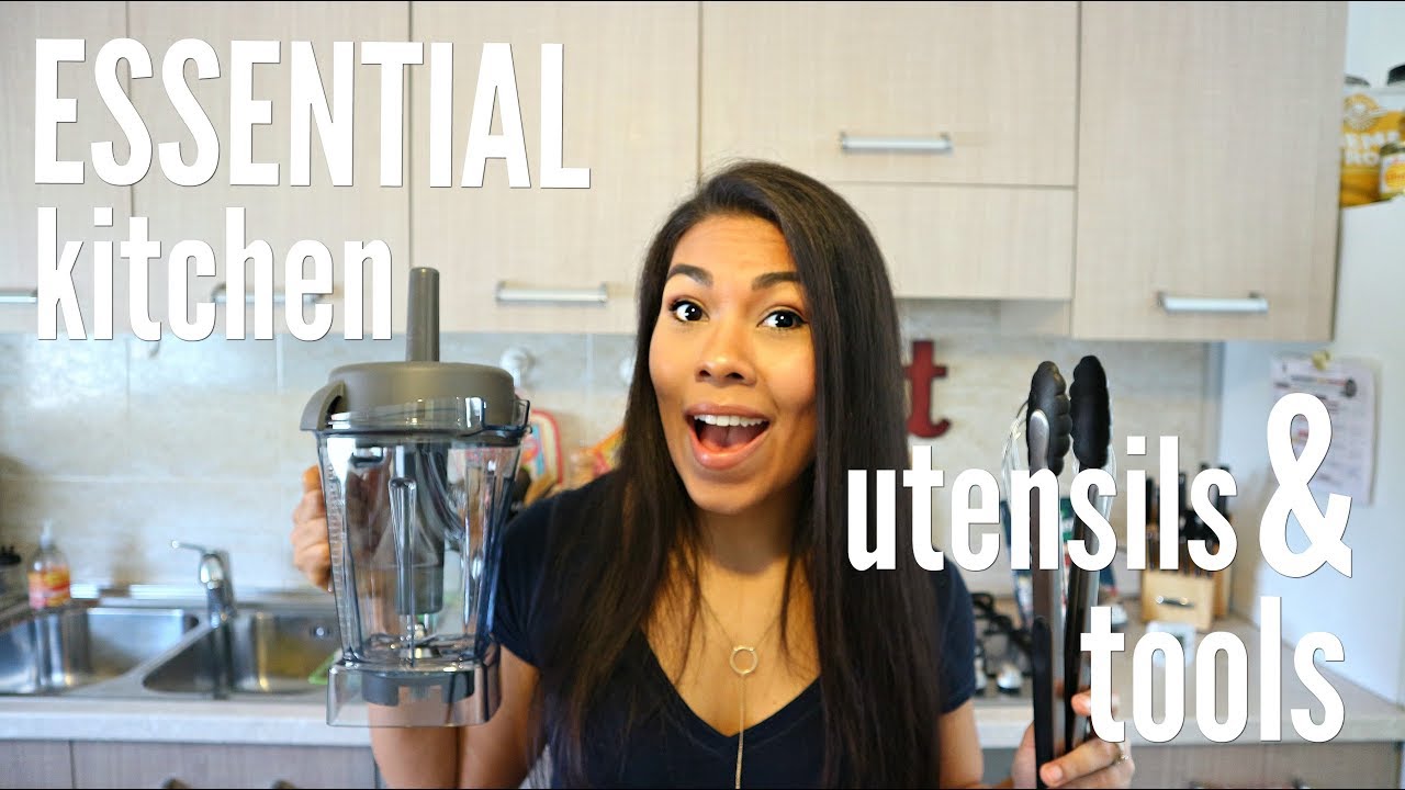 ESSENTIAL kitchen utensils and tools - YouTube