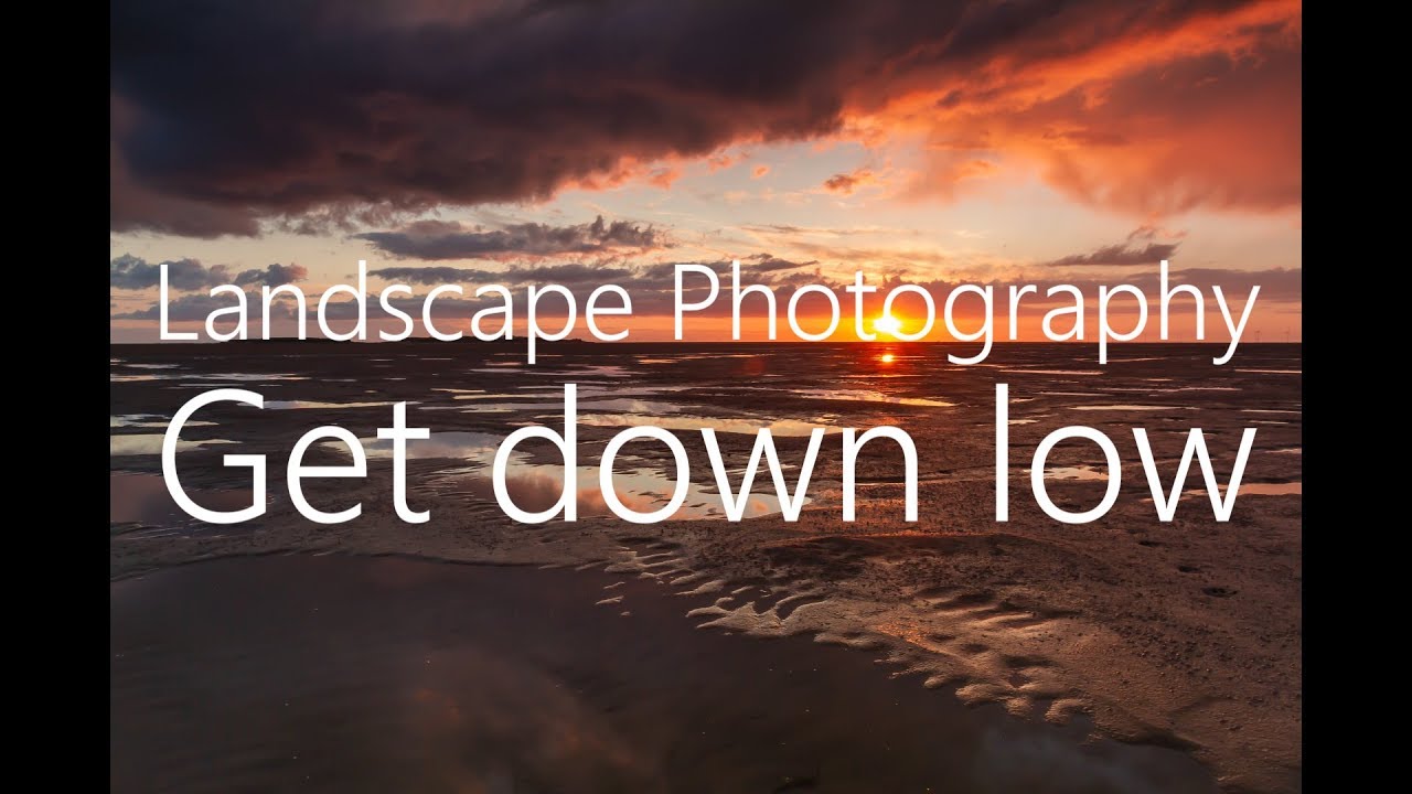 Landscape photography - altering the angle to change the shot - YouTube