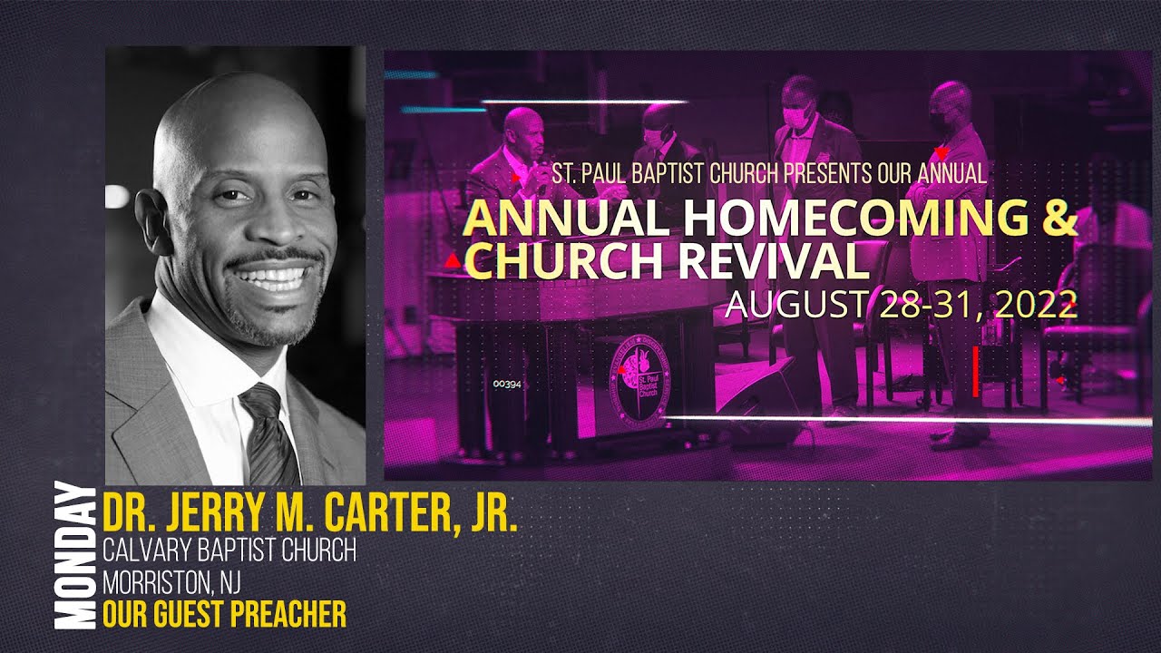 Annual Church Revival Night 1 - Reverend Dr. Jerry M. Carter, Jr - 08 ...