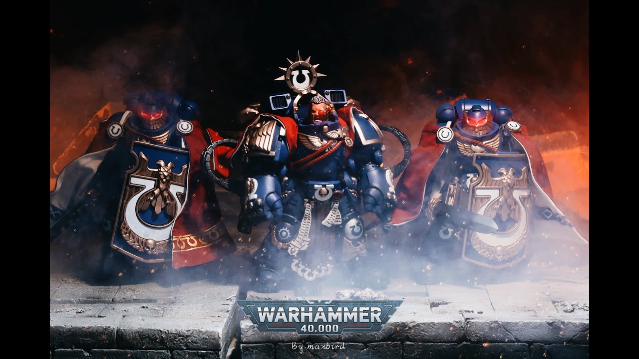 【Cape Show】DIY cape for Warhammer 40000 Ultramarines Chapter Master ...