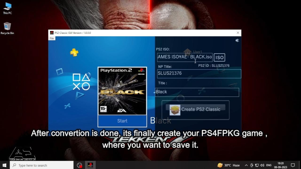 PS4 PS2 Classic Tool 2023 Conversion - YouTube
