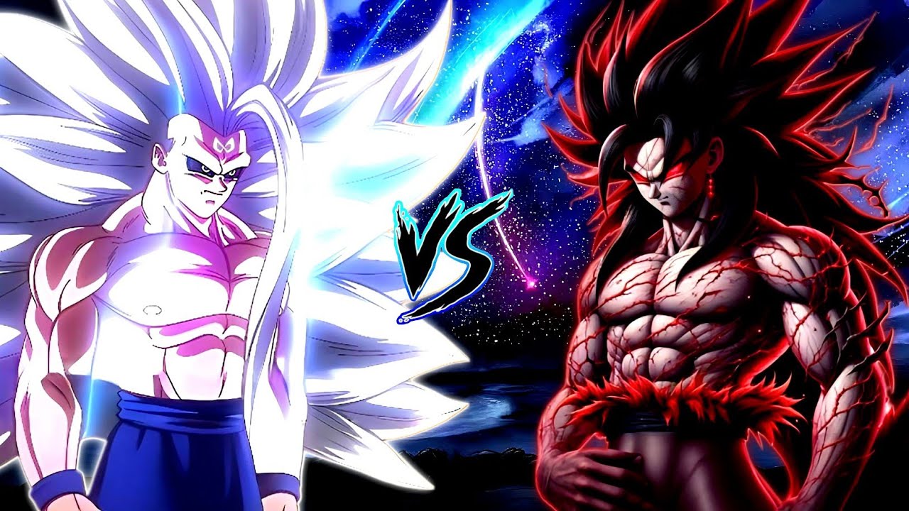 Goku SSJ Infinity Ultra Instinct OP VS Evil Goku SSJ3 V2 OP in Mugen ...