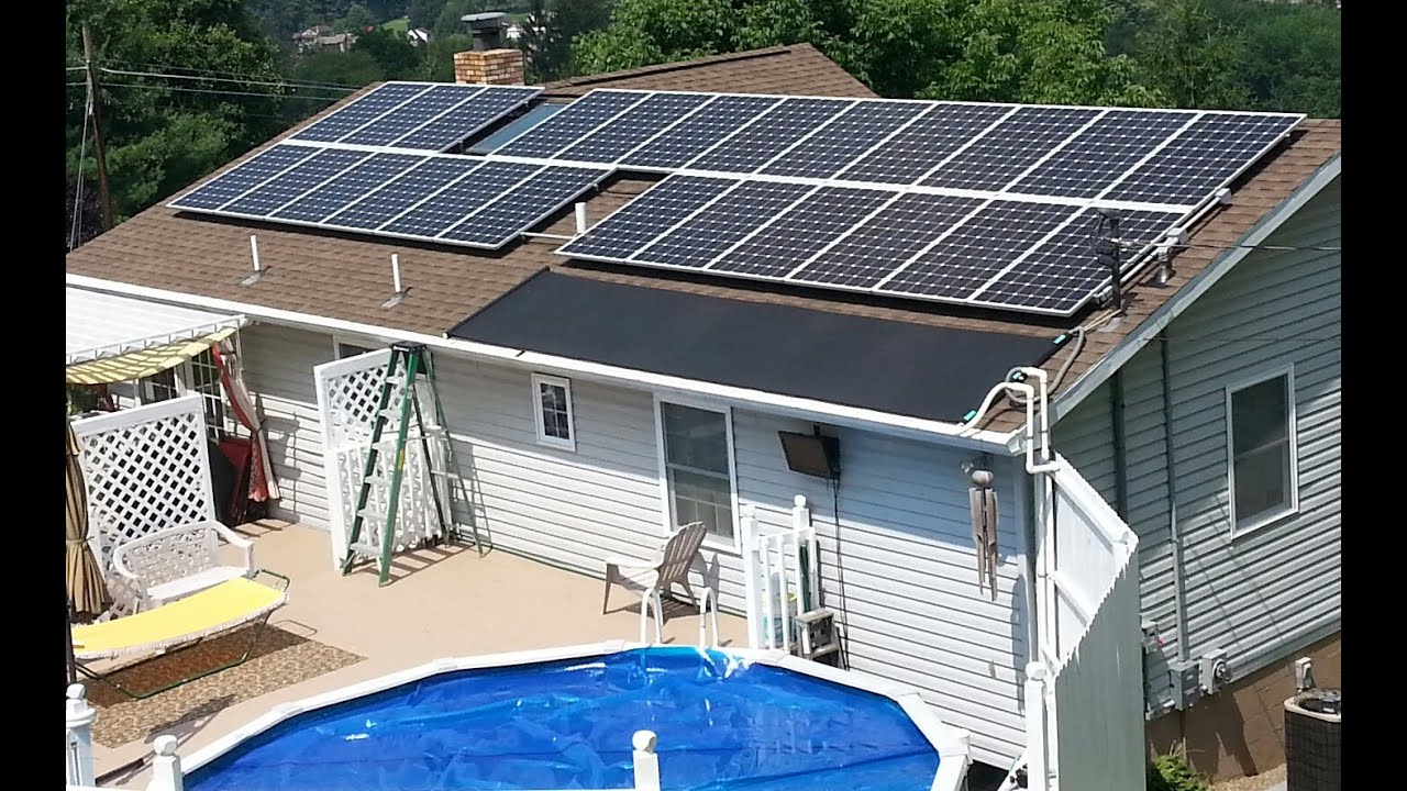 Enphase Summer 2014 Solar Panel Installation - YouTube