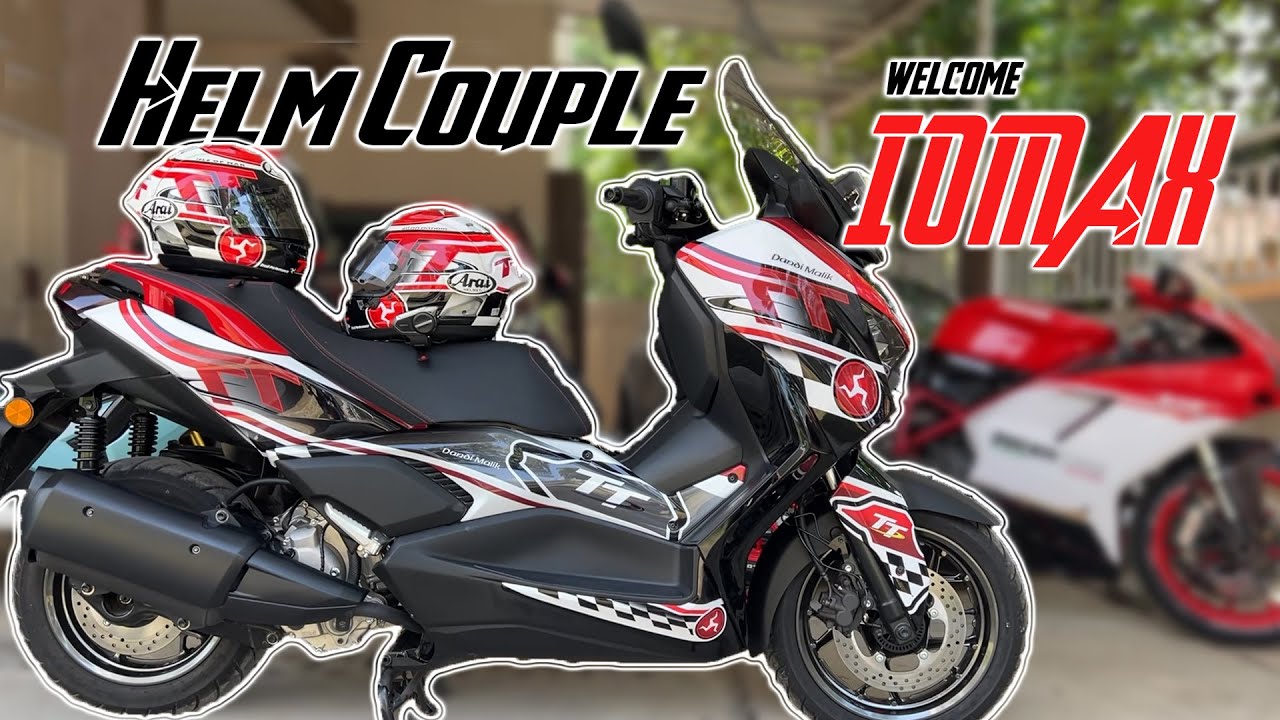 Helm Baru Motor Baru - Welcome IOMAX | Xmax 250 - YouTube