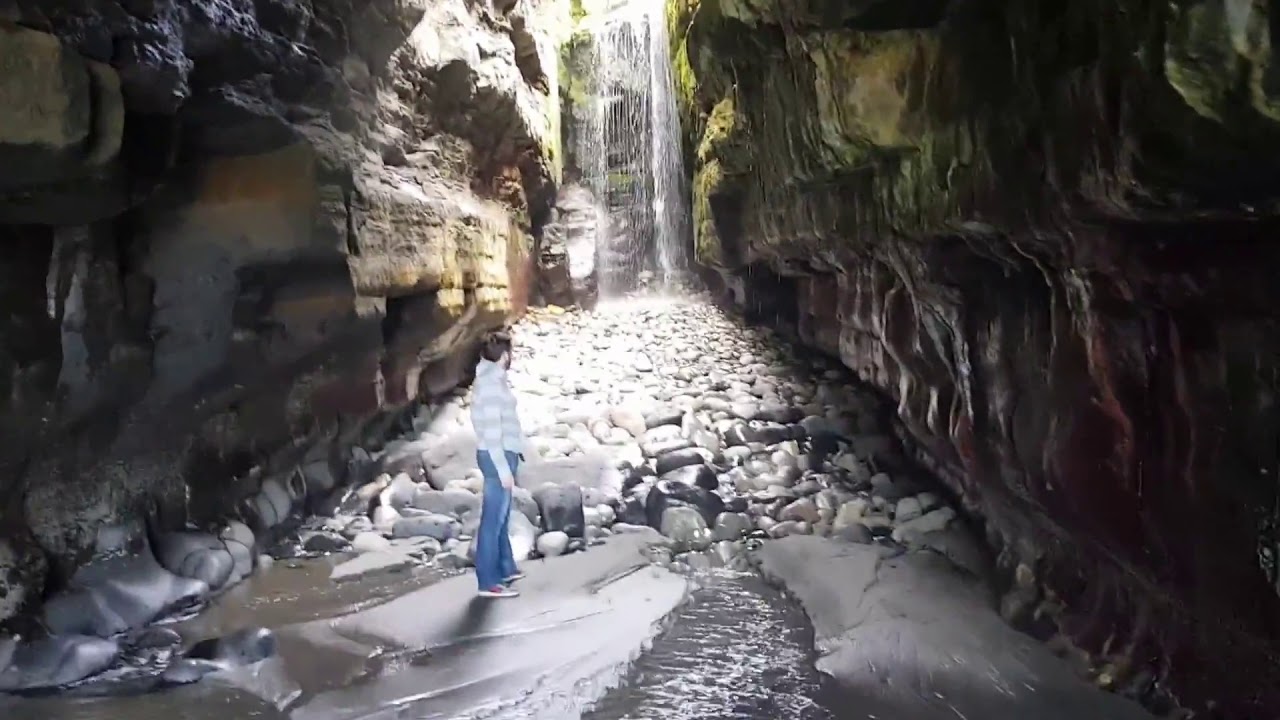 Largy Waterfall co. Donegal - YouTube