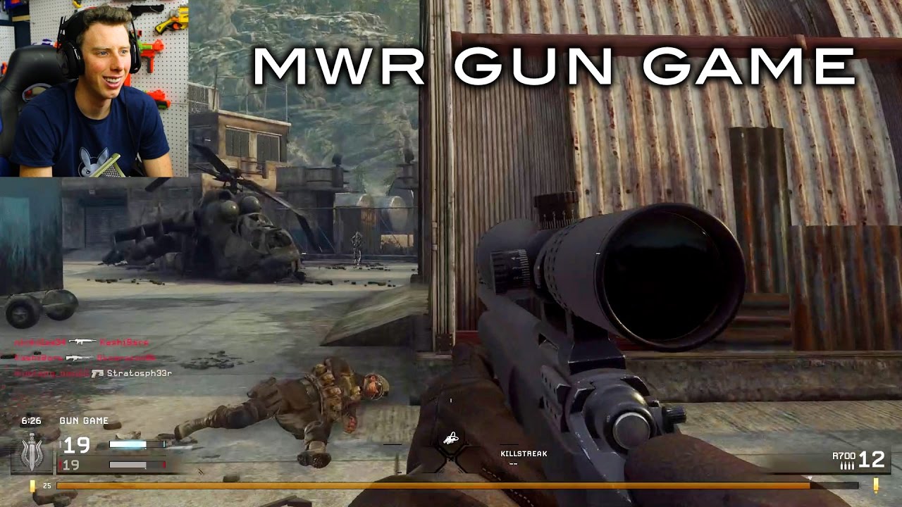 Modern Warfare Remastered has Gun Game! - YouTube