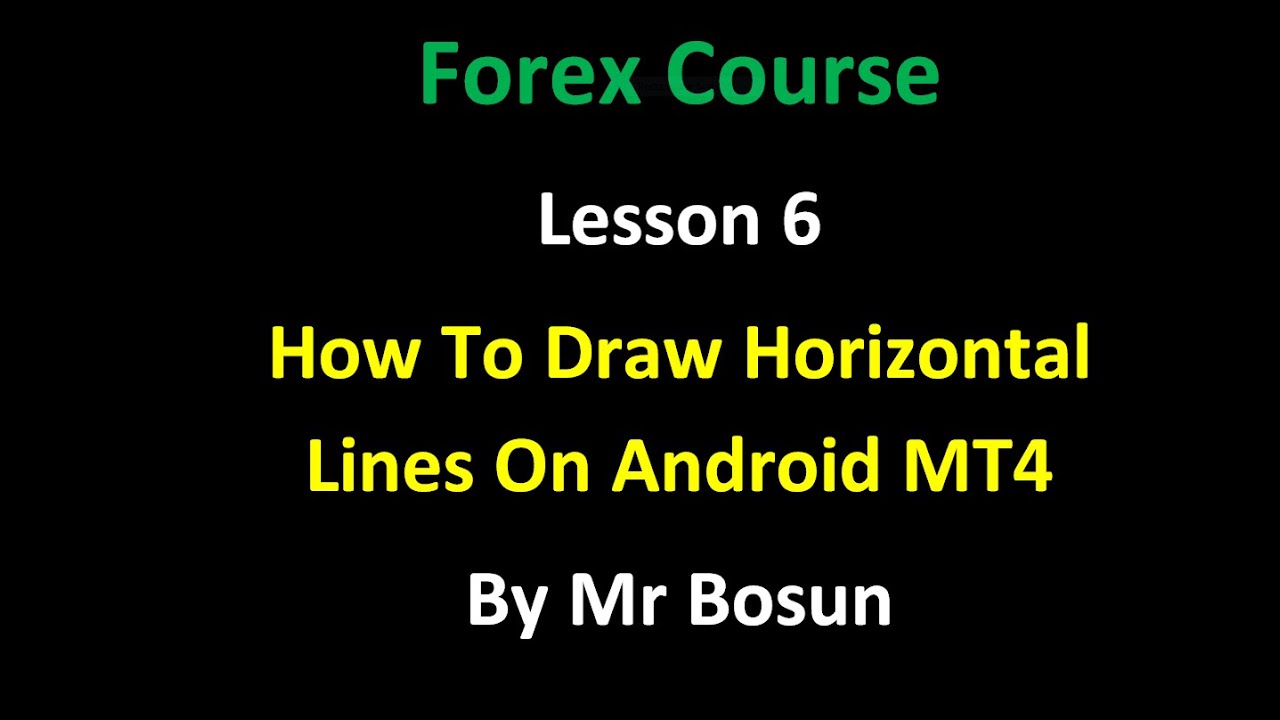 Forex Course: Lesson 6 - YouTube