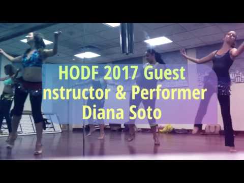 Diana Soto, Houston Oriental & Folklore Dance Festival Guest Instructor 2017