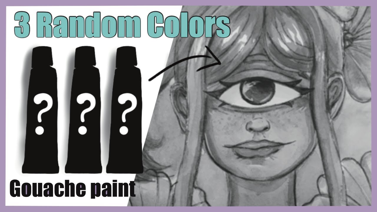 3 Random Color Challenge!! Yes, I'm doing it again - YouTube