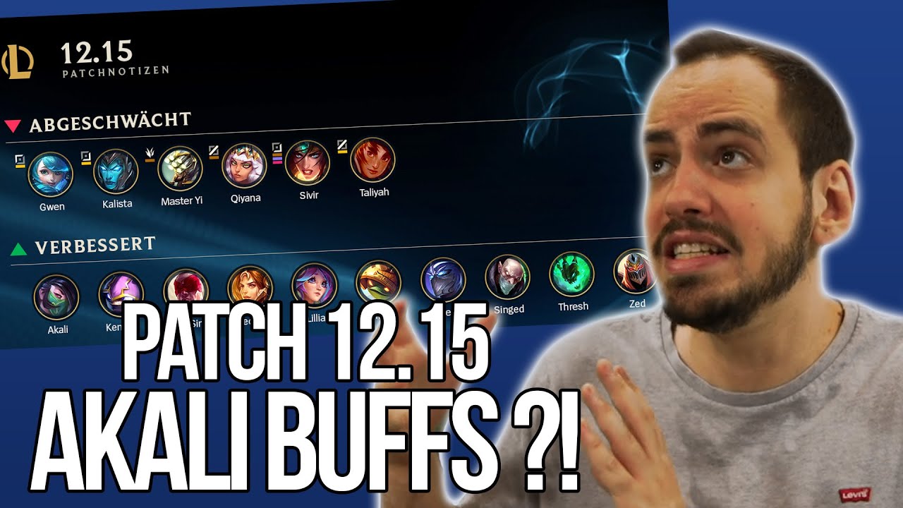 Großer Energy User Buff! | Patch Notes Rundown 12.15 - YouTube