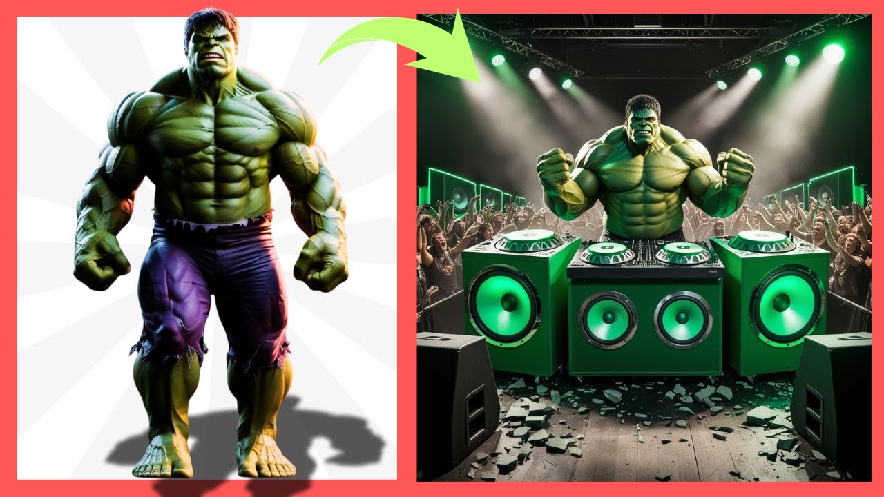 🔥🎧🎶 AVENGERS BUT DJ 🎶🎧🔥Suprise Transformations (Marvel&DC All ...