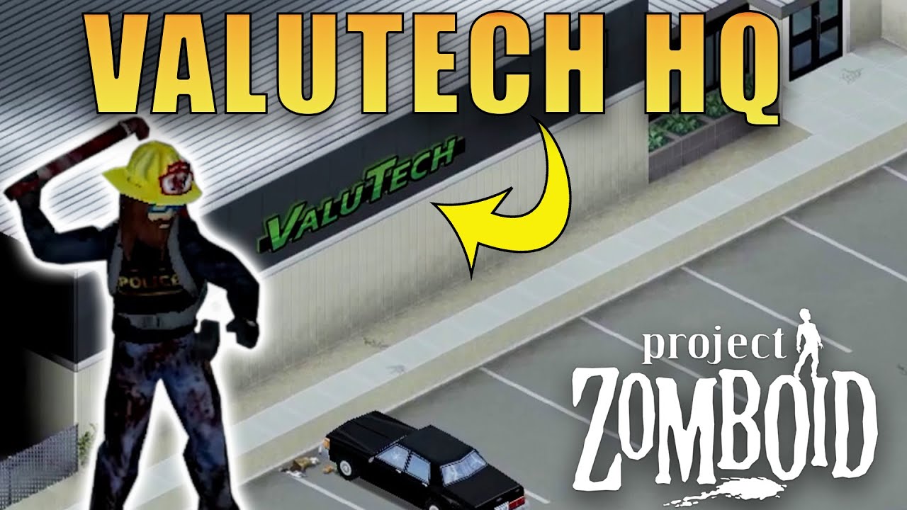 Checking Out VALUTECH HQ | Project Zomboid | Louisville Start Part 14 ...