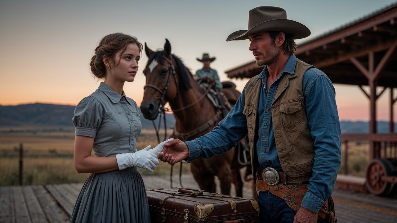 A Mail-Order Bride Waited Alone at Twilight, A Scarred Rancher Took Her ...