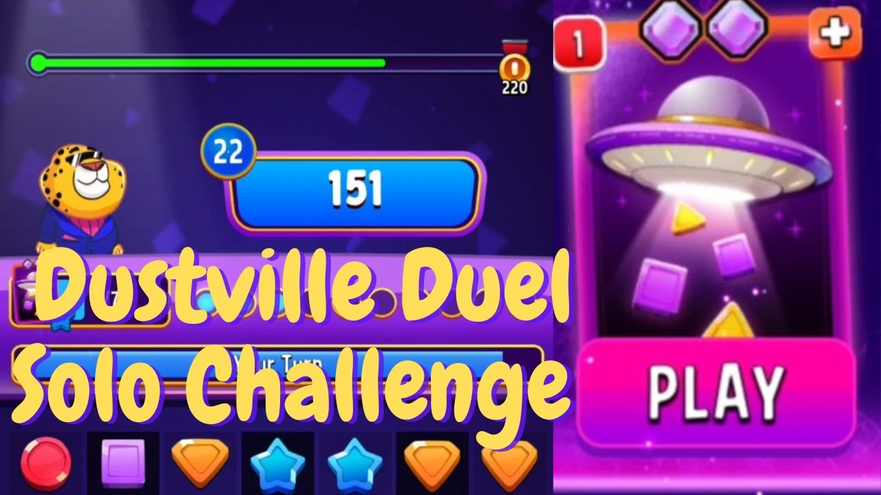 Solo Challenge Dustville Duel Match Masters Gameplay - YouTube