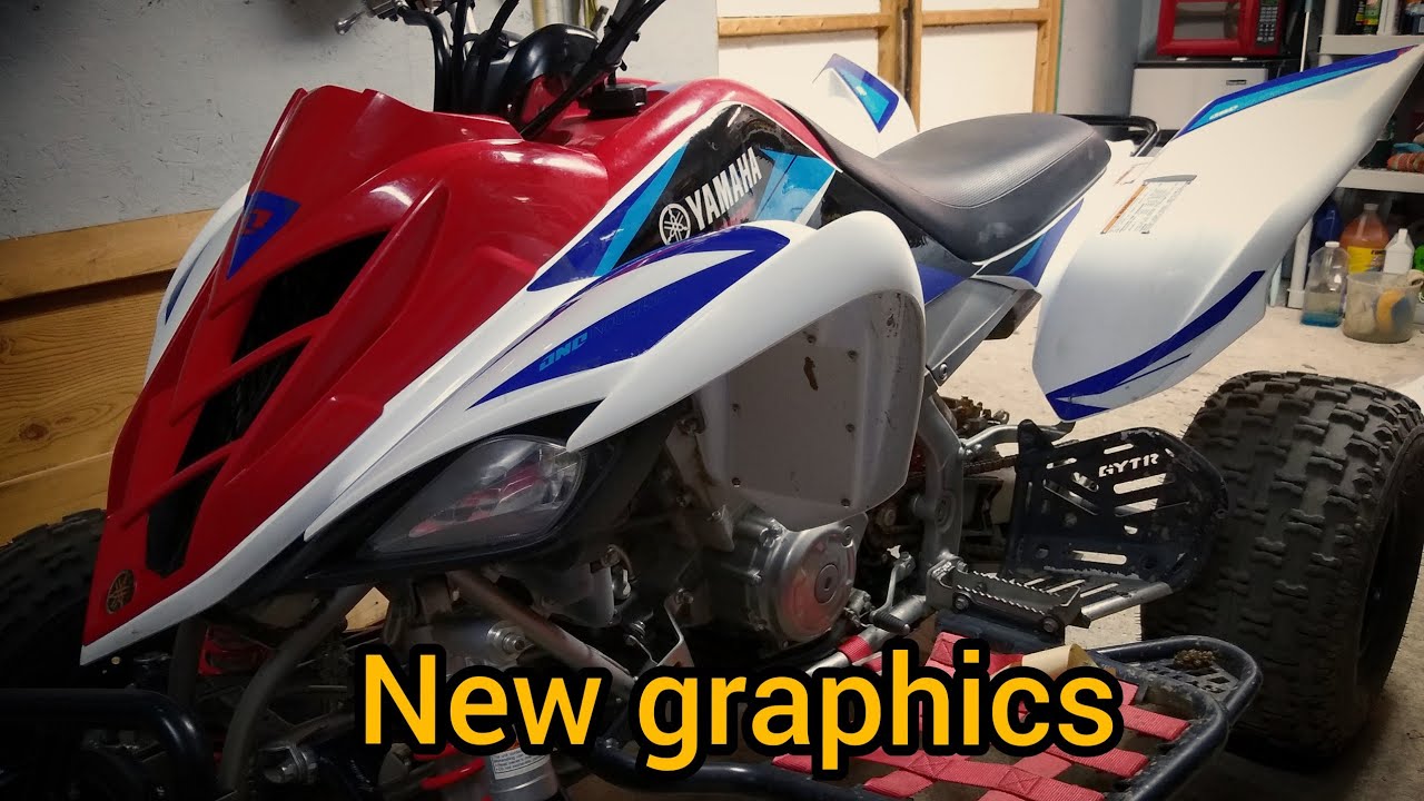 New Raptor 700 graphics - YouTube