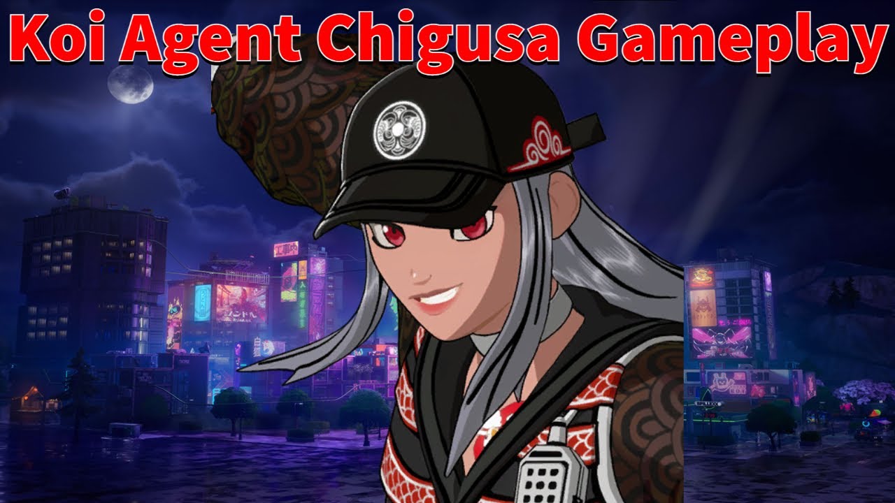 Koi Agent Chigusa Gameplay Fortnite No Commentary Youtube