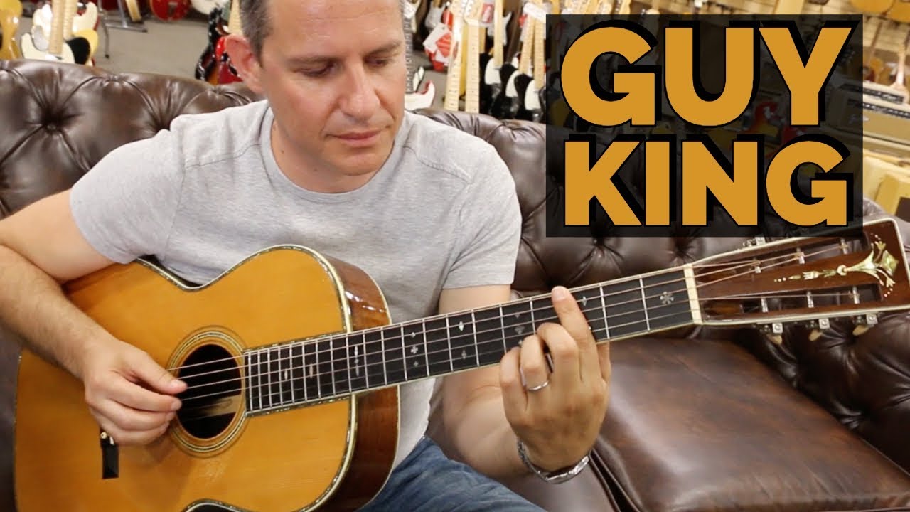 Guy King playing a 1928 Martin 000-45 at Norman's Rare Guitars - YouTube